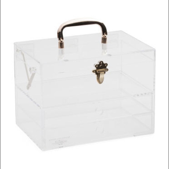 Tainoki | Makeup | Tanioki Acrylic Gold Beauty Storage Carriage Case | Poshmark